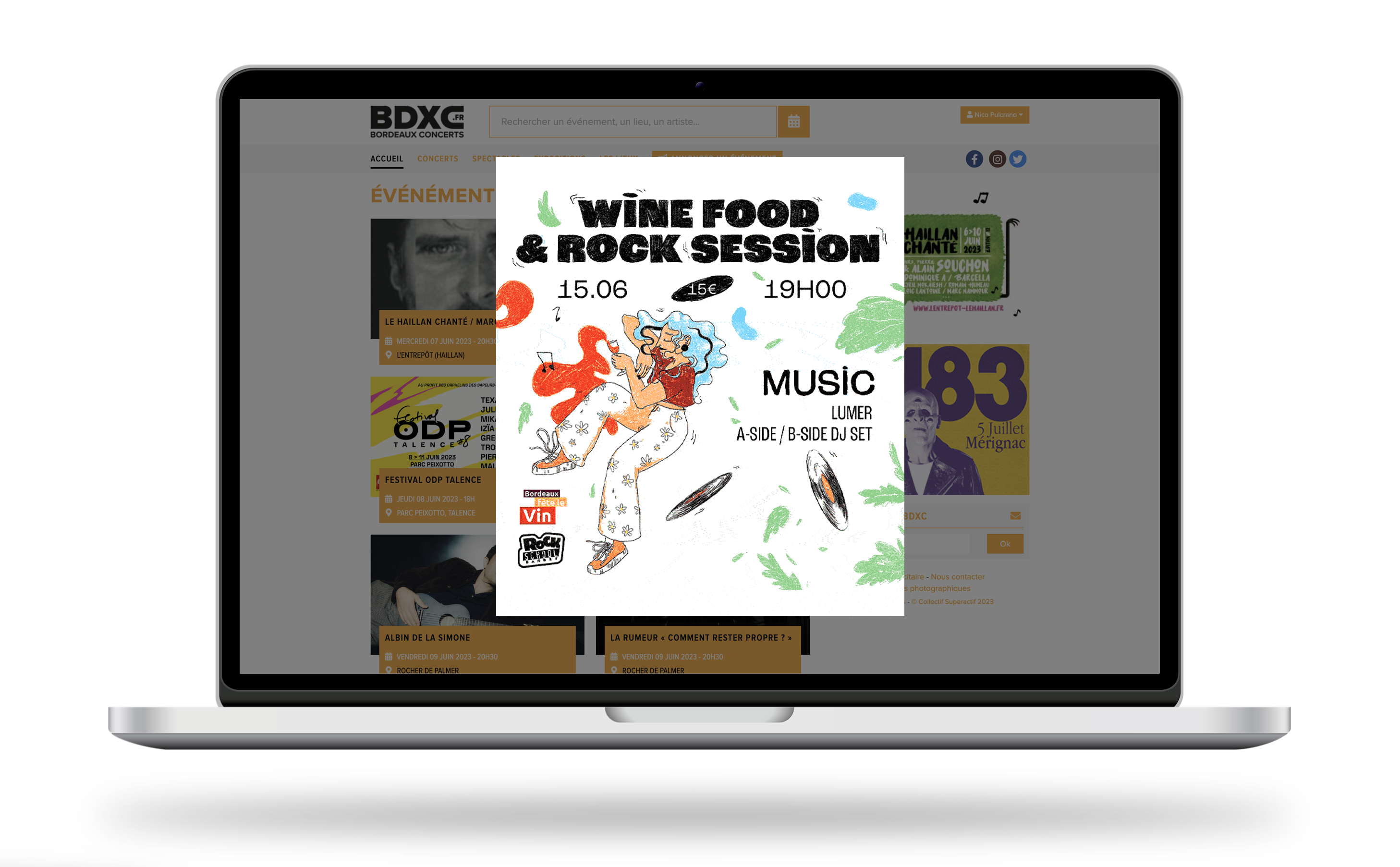 Bordeaux Concerts Média - Le site